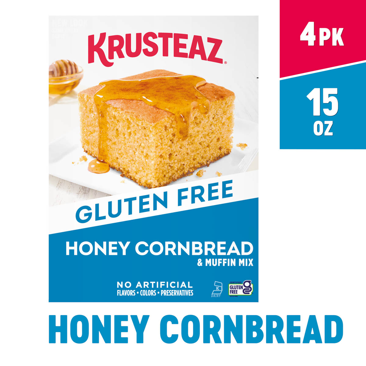 Gluten Free Honey Cornbread Mix | Krusteaz