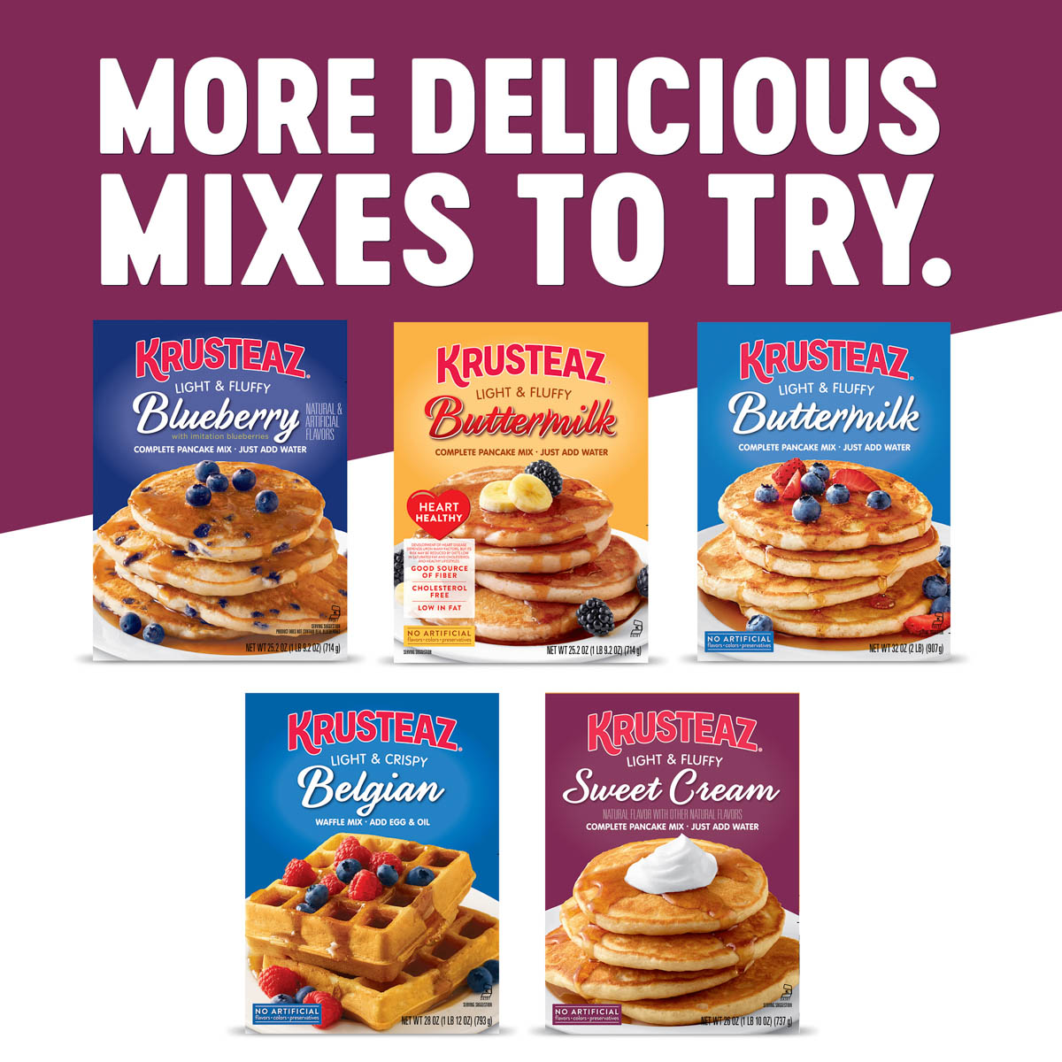 Sweet Cream Pancake Mix | Krusteaz