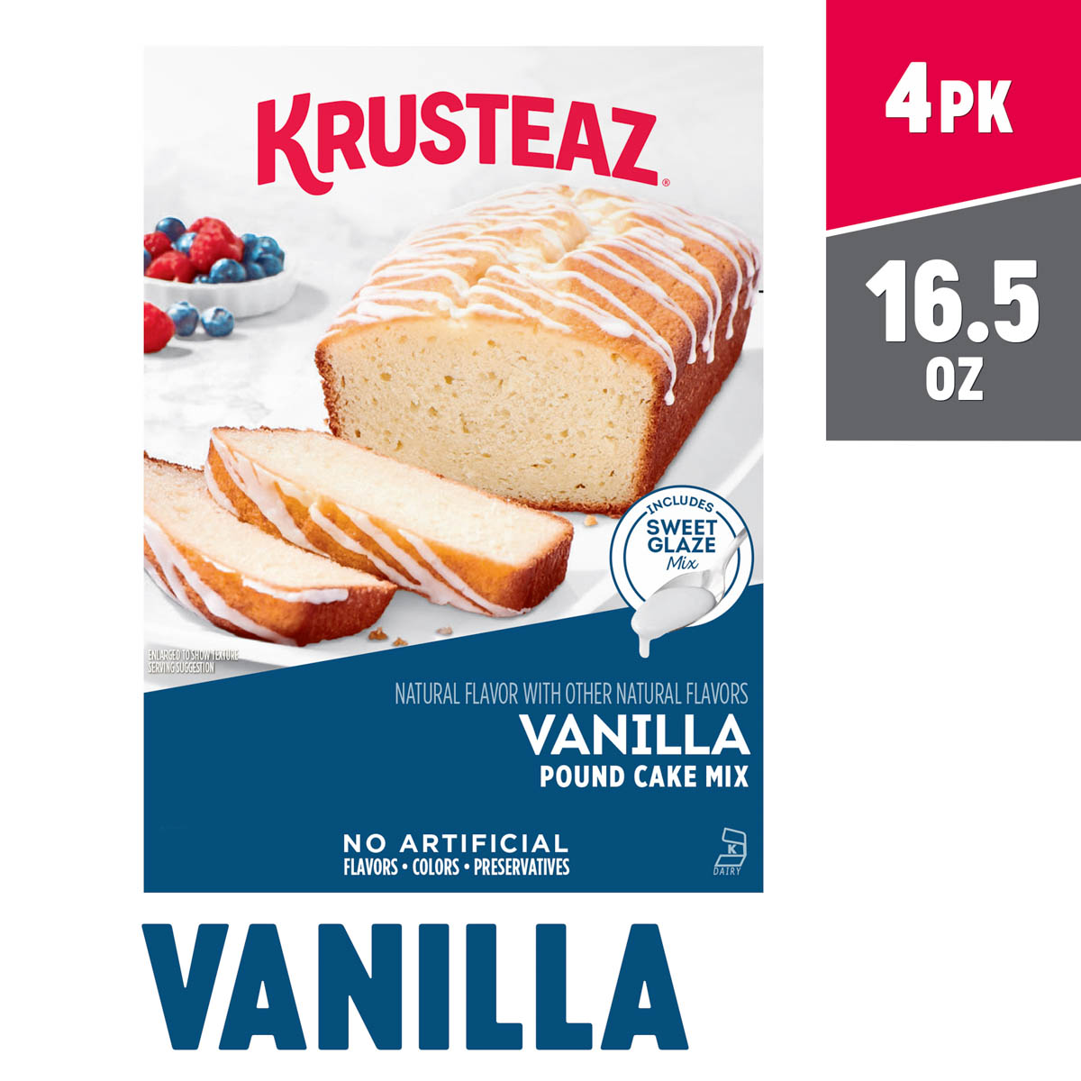 Vanilla Pound Cake Mix | Krusteaz