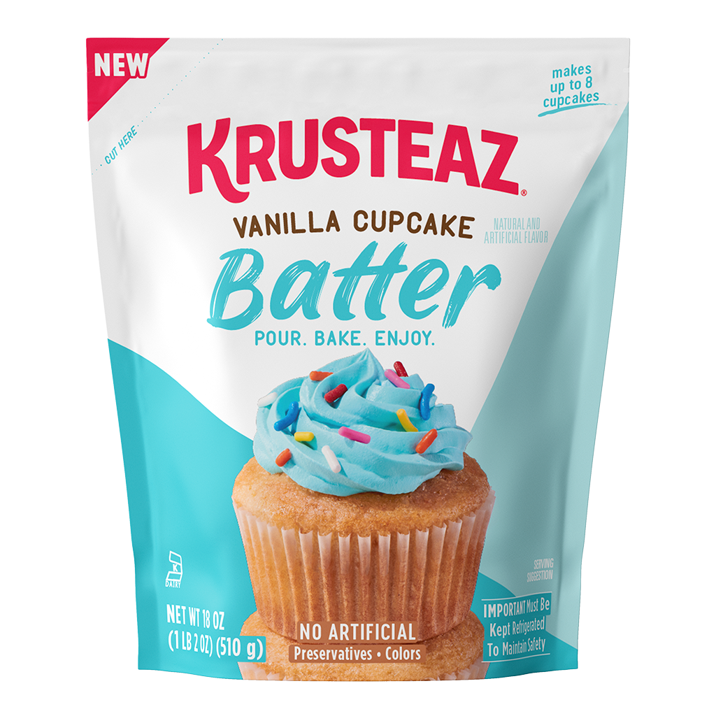 NEW Vanilla Cupcake Batter | Krusteaz